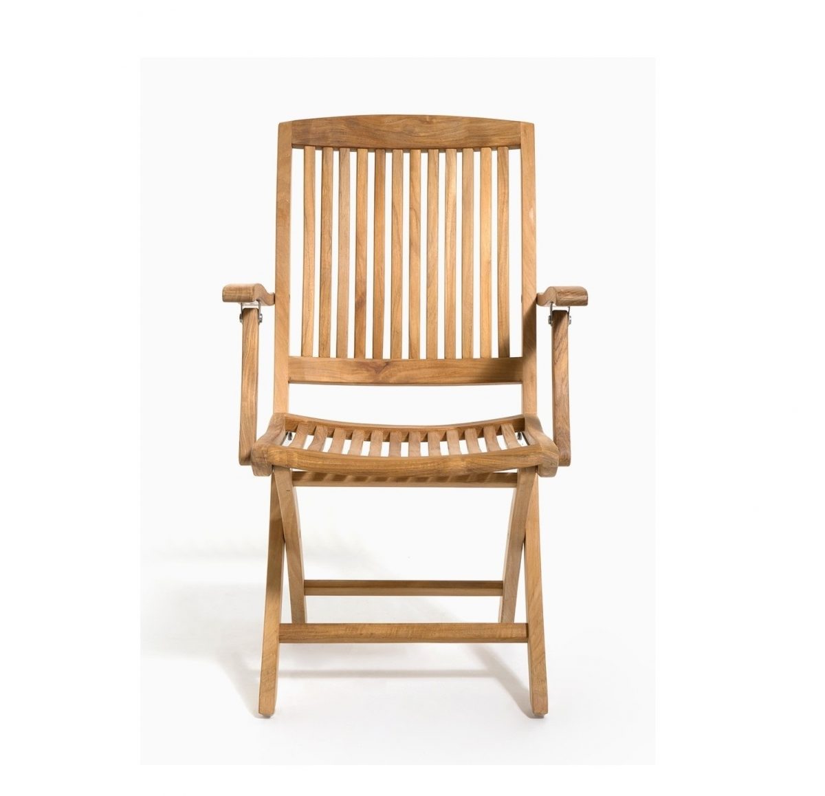 Comforteck Teak Folding Arm Outdoor Dining Chair | Top Rated Premium ...